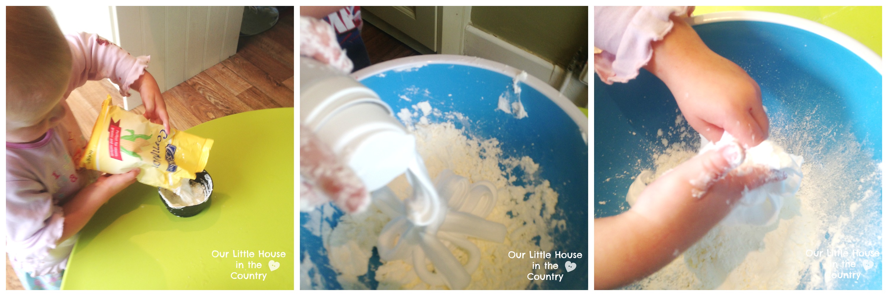 Foam Dough – Squishy Squashy Sensory Fun! – Our Little House in the Country