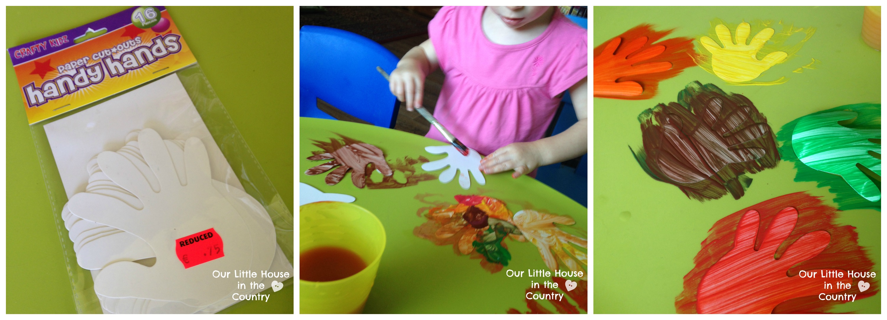 Sunflower Handprint Art 2 – Autumn/Fall Art Activities for Kids – Our ...