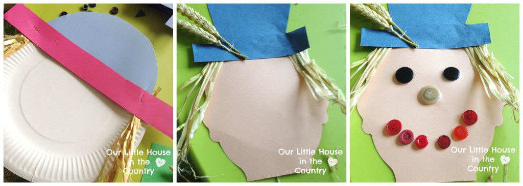 Scarecrow Collages – Autumn / Fall Crafts for Kids – Our Little House ...