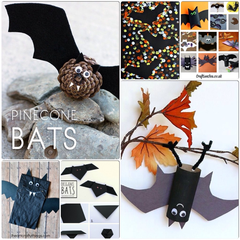 Bat Crafts for Kids – Halloween Fun! – Our Little House in the Country