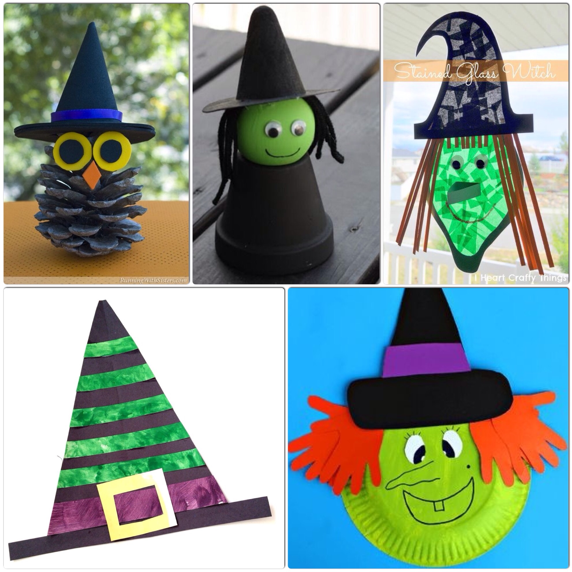 Witch Crafts for Kids - More Halloween Fun! - Our Little House in the ...