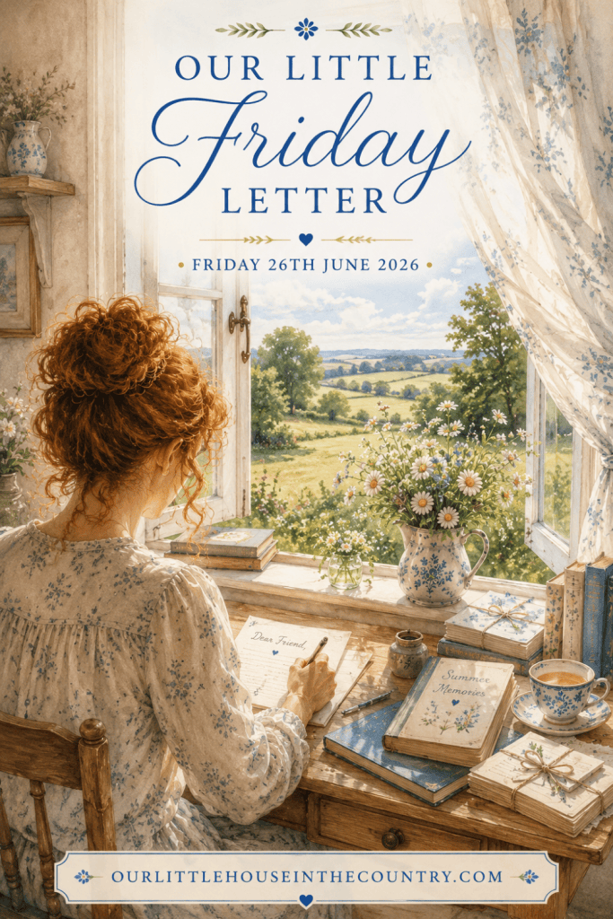 Our Little Friday Letter | Friday, 26th June 2026 - Our Little House in ...